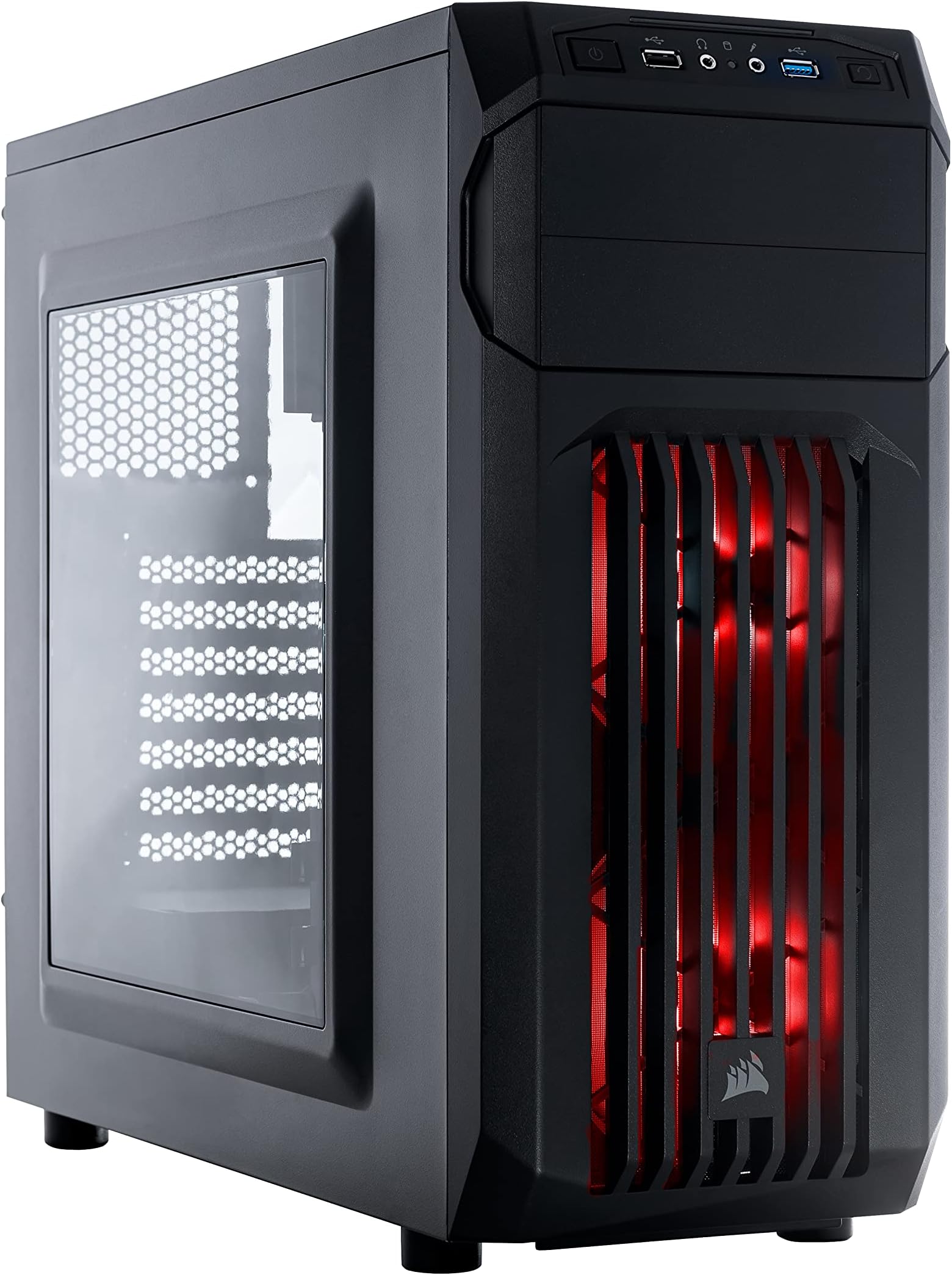 Amazon.in: Buy Corsair Series Spec-01 RGB Mid Tower Gaming Case - Black ...