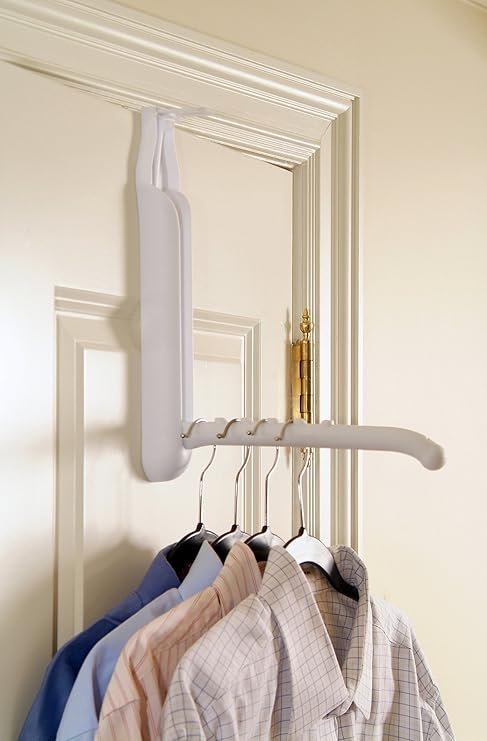 Amazon.com: Save on Space 7045 Folding Over The Door Hanger Holder ...