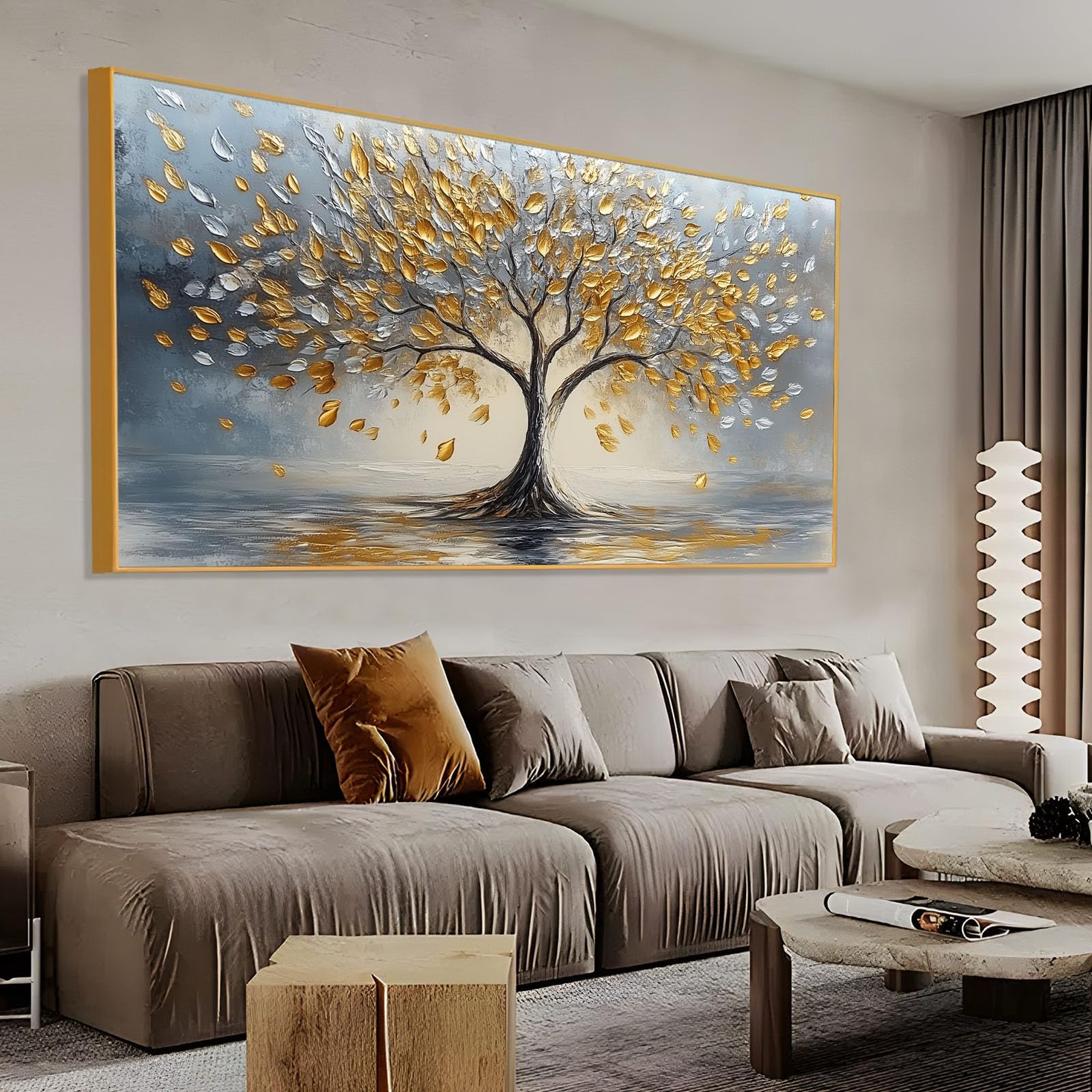 Amazon.com: Tree of Life Wall Art, Tree of Life Oil Painting Wall Art ...
