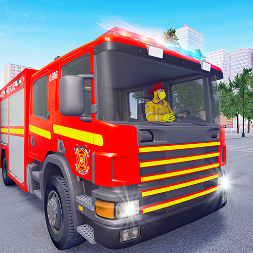 Fire Fighter Truck Emergency Rescue 3D: Fire Truck Driver Simulation ...
