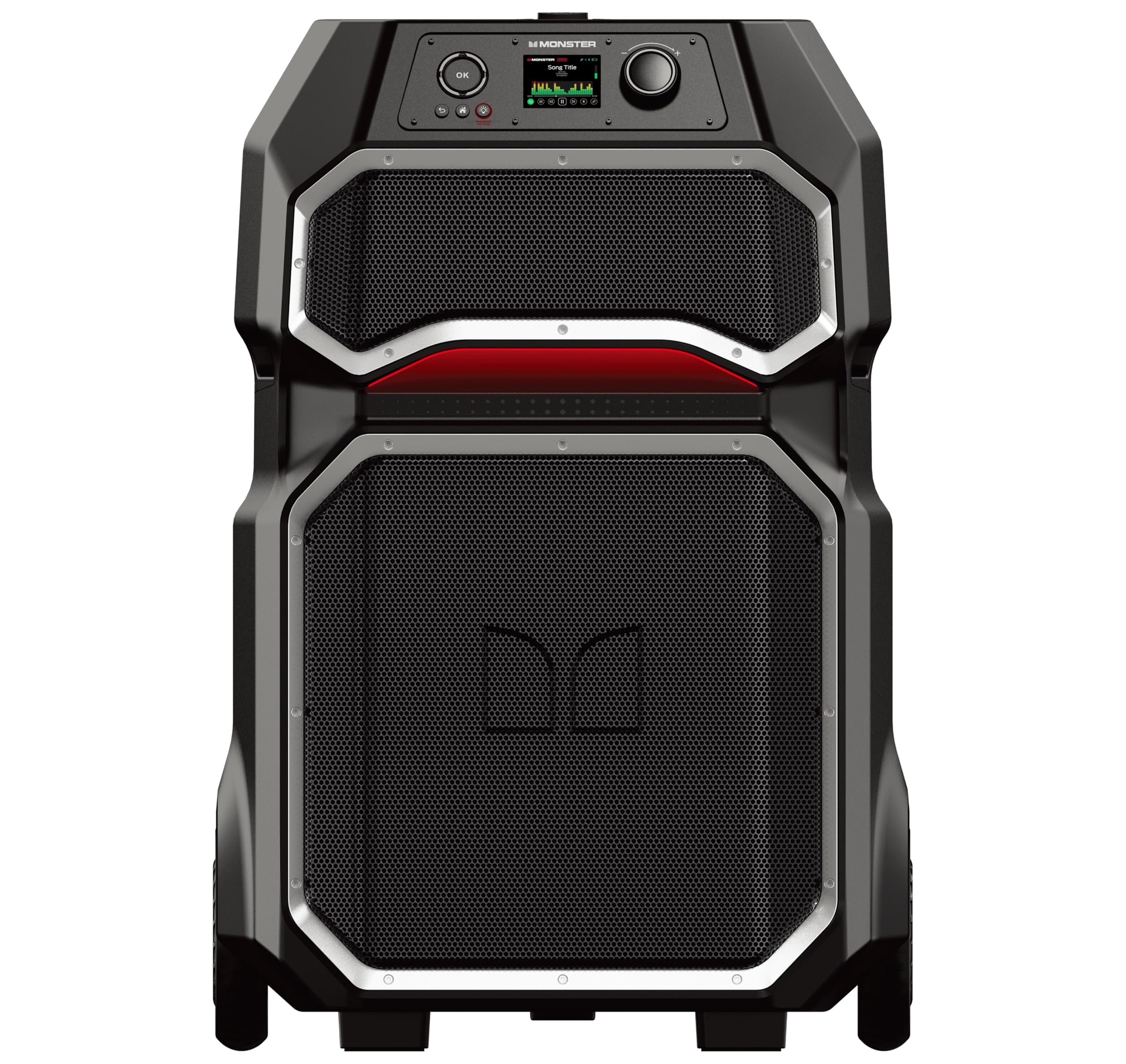 Amazon.com: Monster Rockin' Roller X Indoor/Outdoor Portable Bluetooth ...