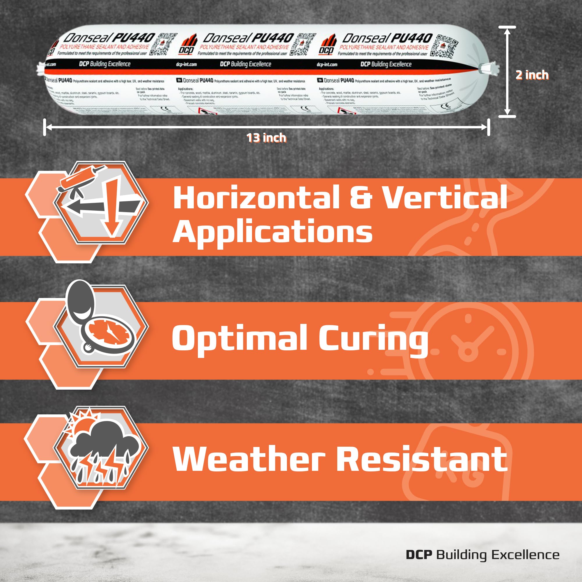 Snapklik.com : Donseal PU440 Polyurethane Sealant For Concrete ...