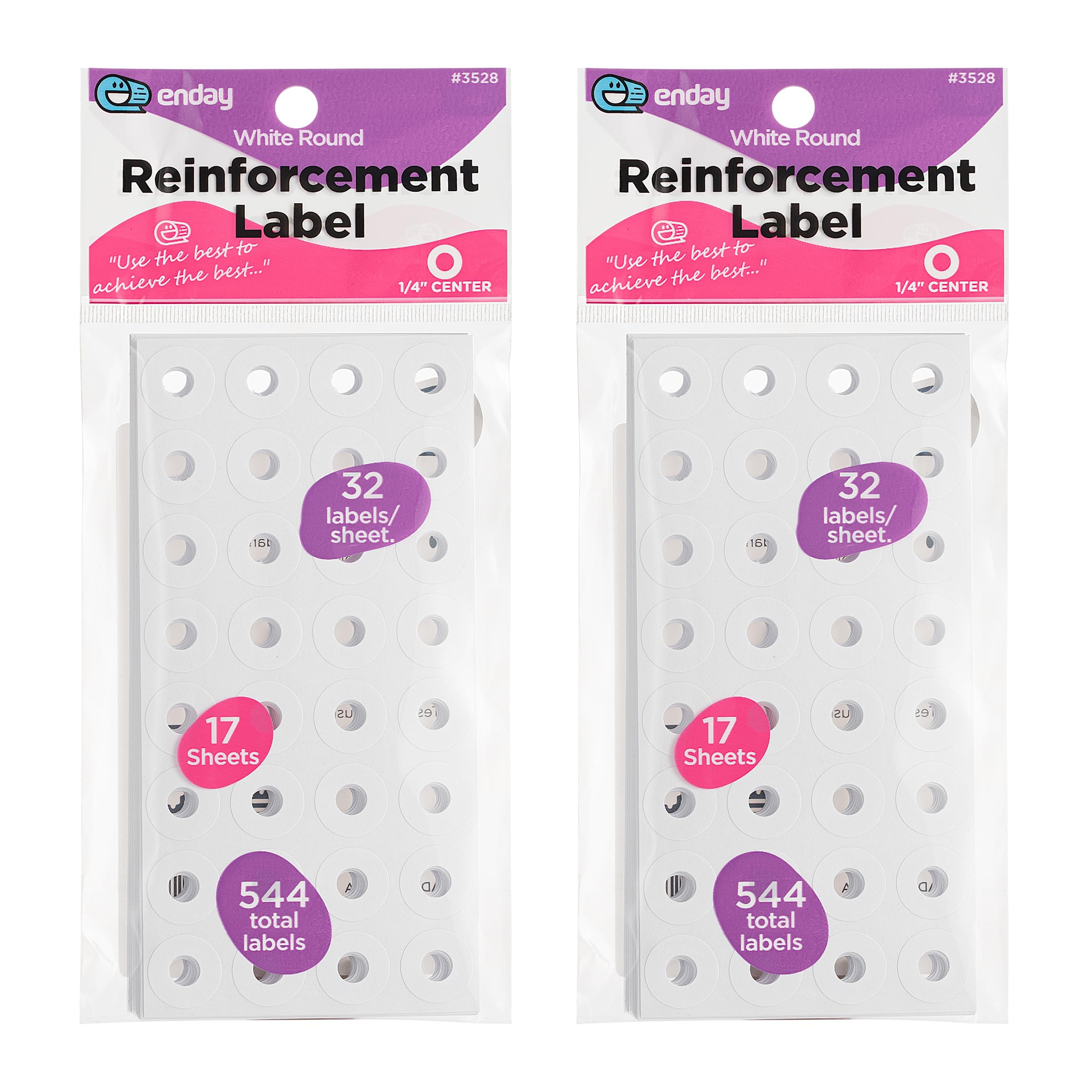 Amazon.com: Hole Reinforcement Stickers Pack of 1088 Paper Hole ...