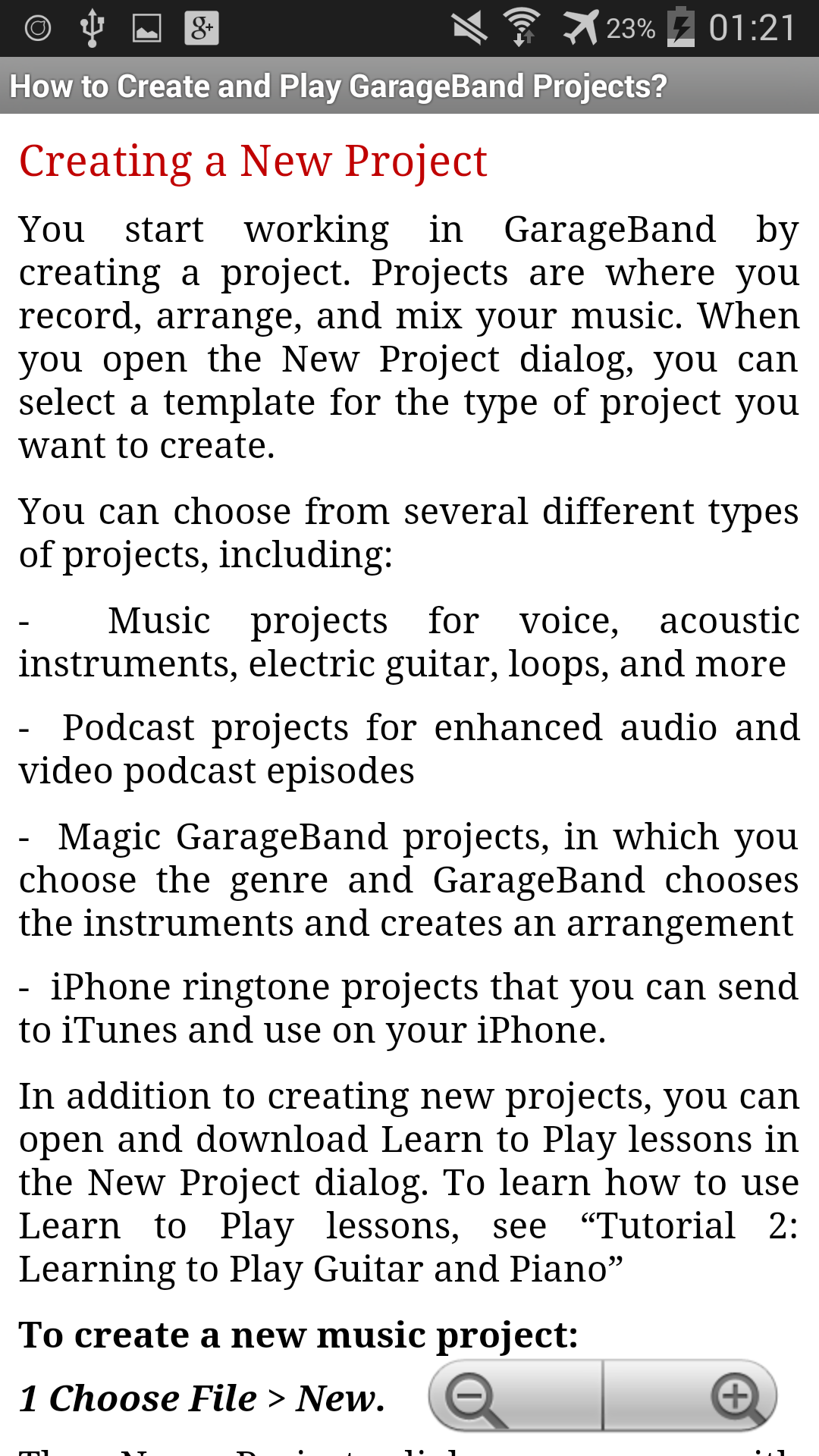 GarageBand Tutorials - App on Amazon Appstore