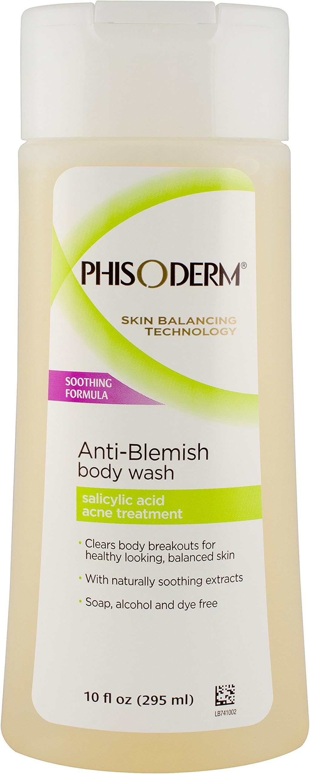 Amazon.com : Phisoderm Anti-Blemish Body Wash, 10-Ounce : Therapeutic ...
