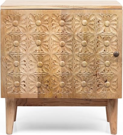 Amazon.com: Christopher Knight Home Cooney Handcrafted Nightstand ...
