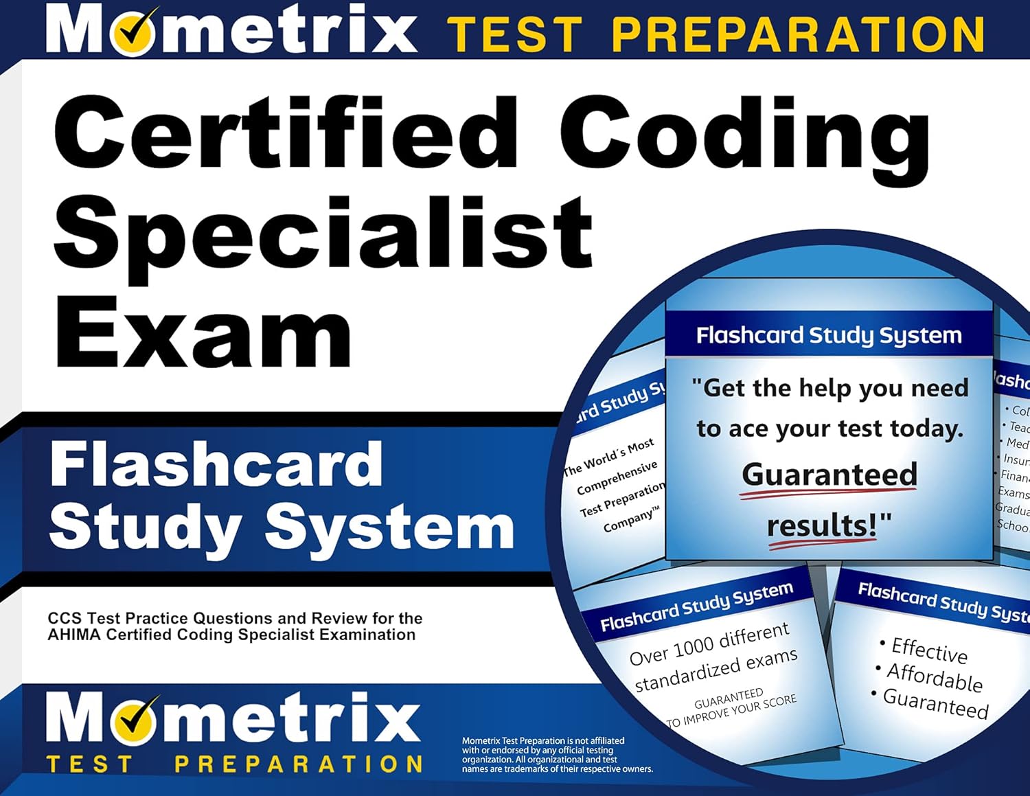 Certified Coding Specialist Exam Flashcard Study System: CCS Test ...