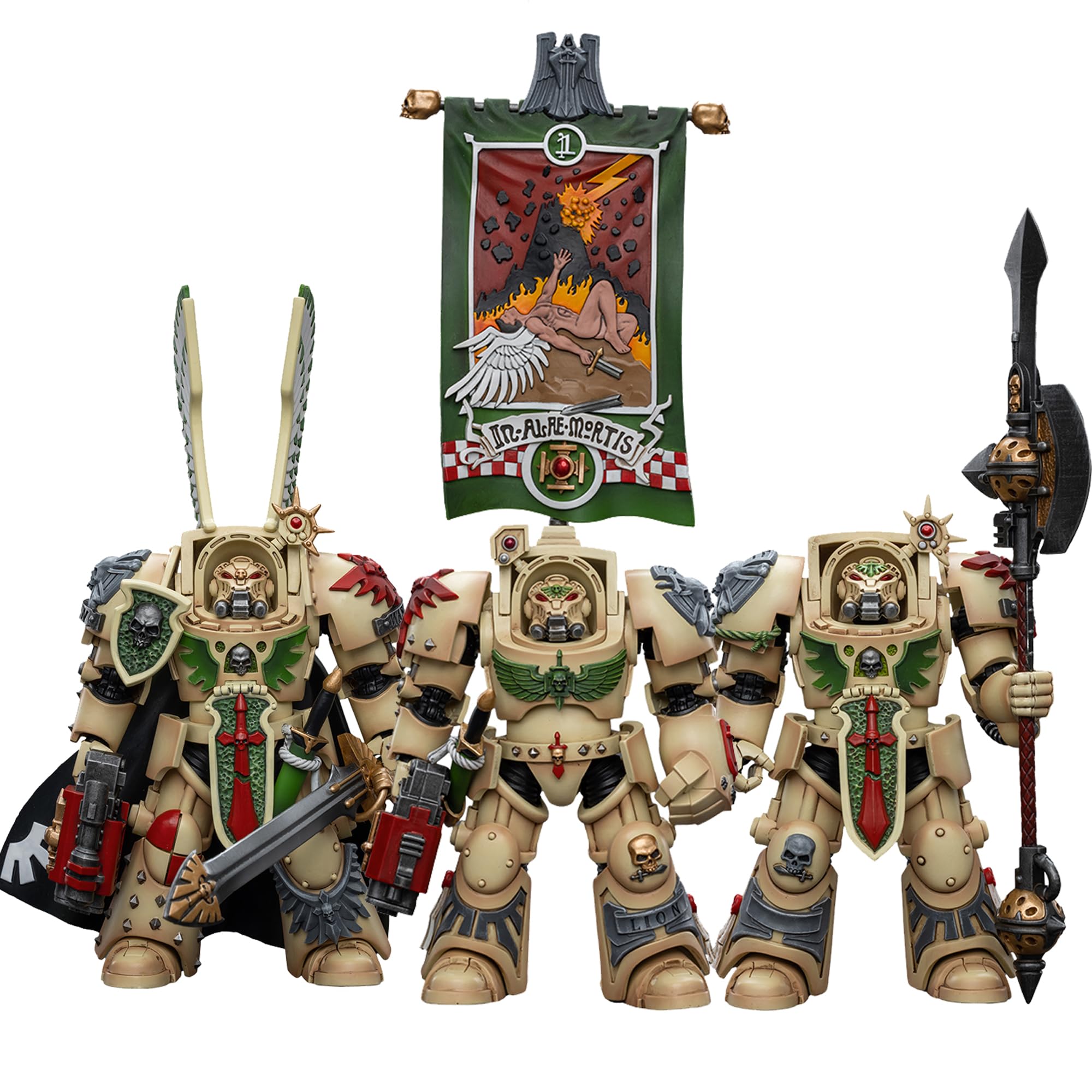 Snapklik.com : JOYTOY Warhammer 40,000 1/18 Action Figure Dark Angels ...