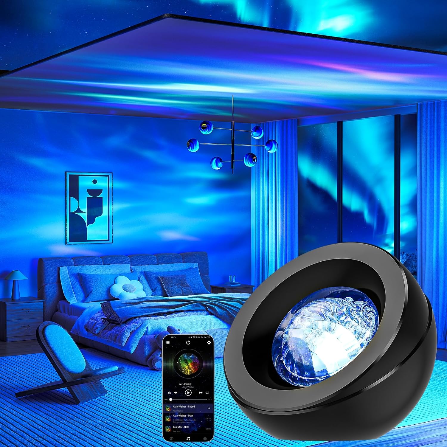 Amazon.com: Galaxy Projector, Northern Lights Projector, Night Light ...