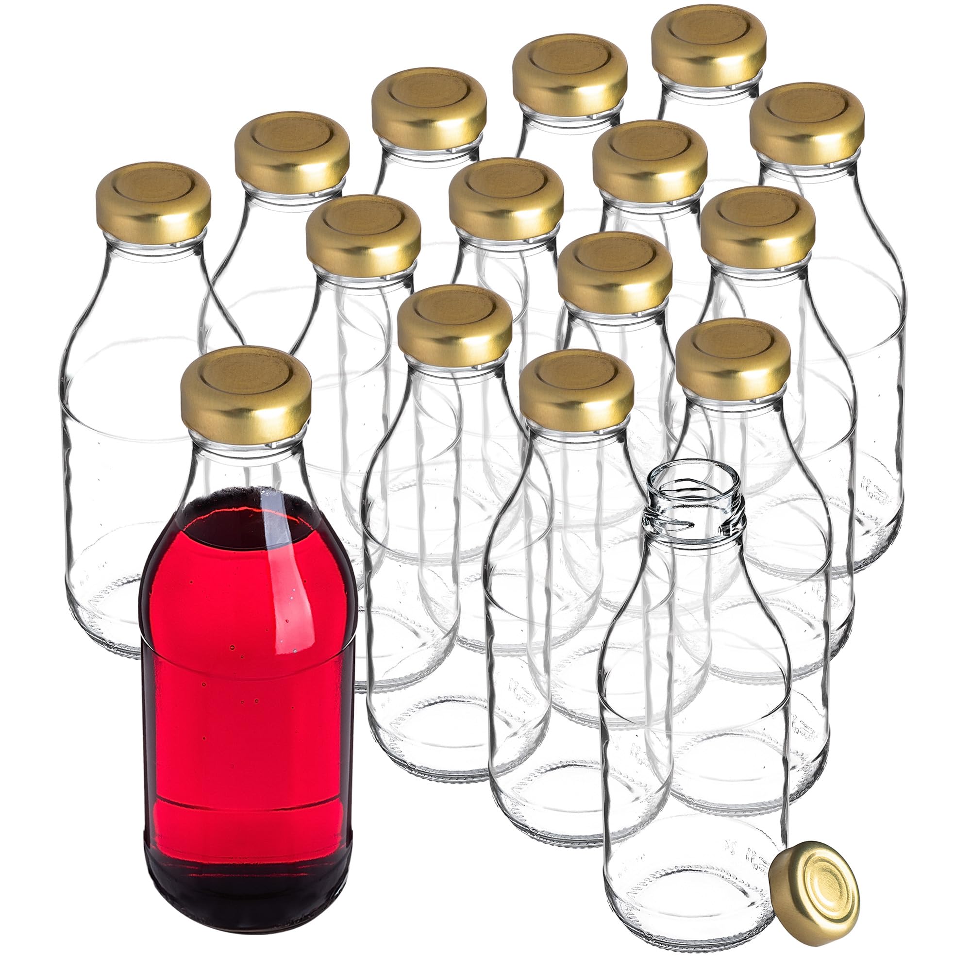 Empty Full Closed Cans For Milk Realistic Glass Bottles With Drink