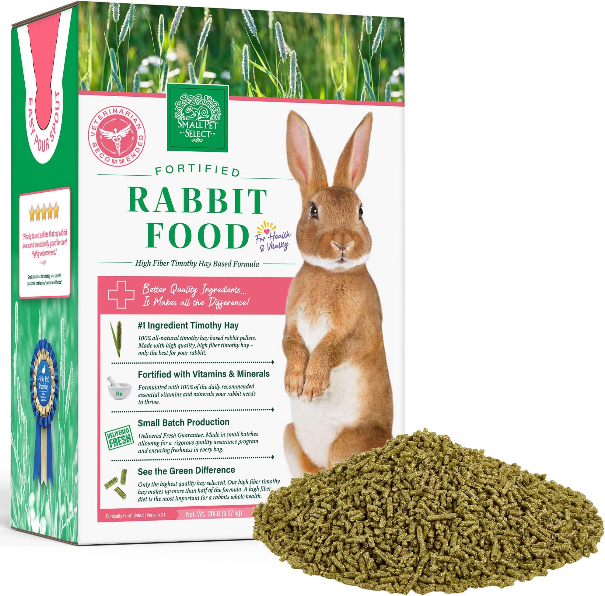 Amazon.com : American Pet Diner 149 1St Cutting Rabbit Food, 25 Lb ...