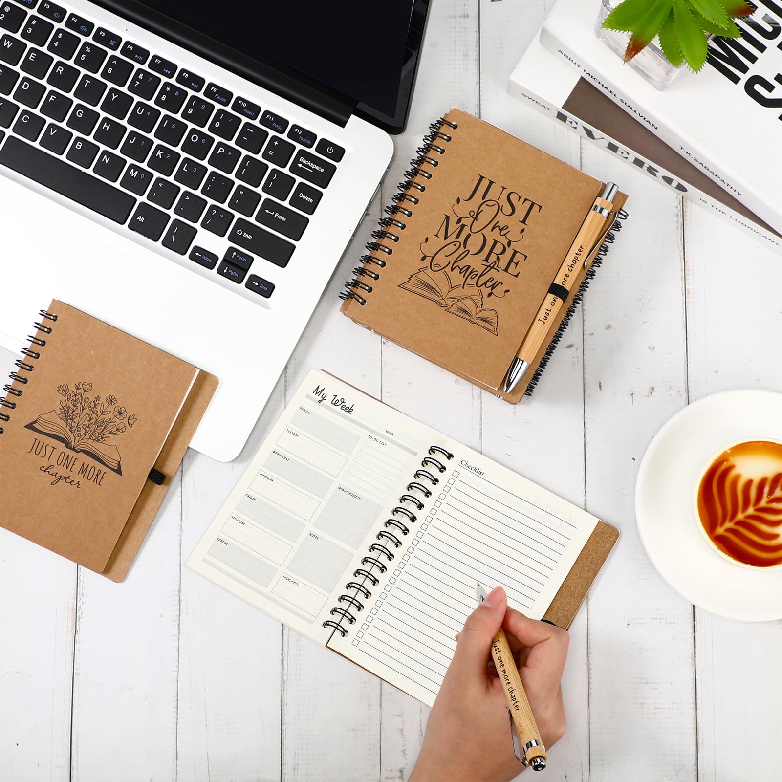 Snapklik.com : Thenshop 10 Set Book Lovers Gifts Inspirational Spiral ...