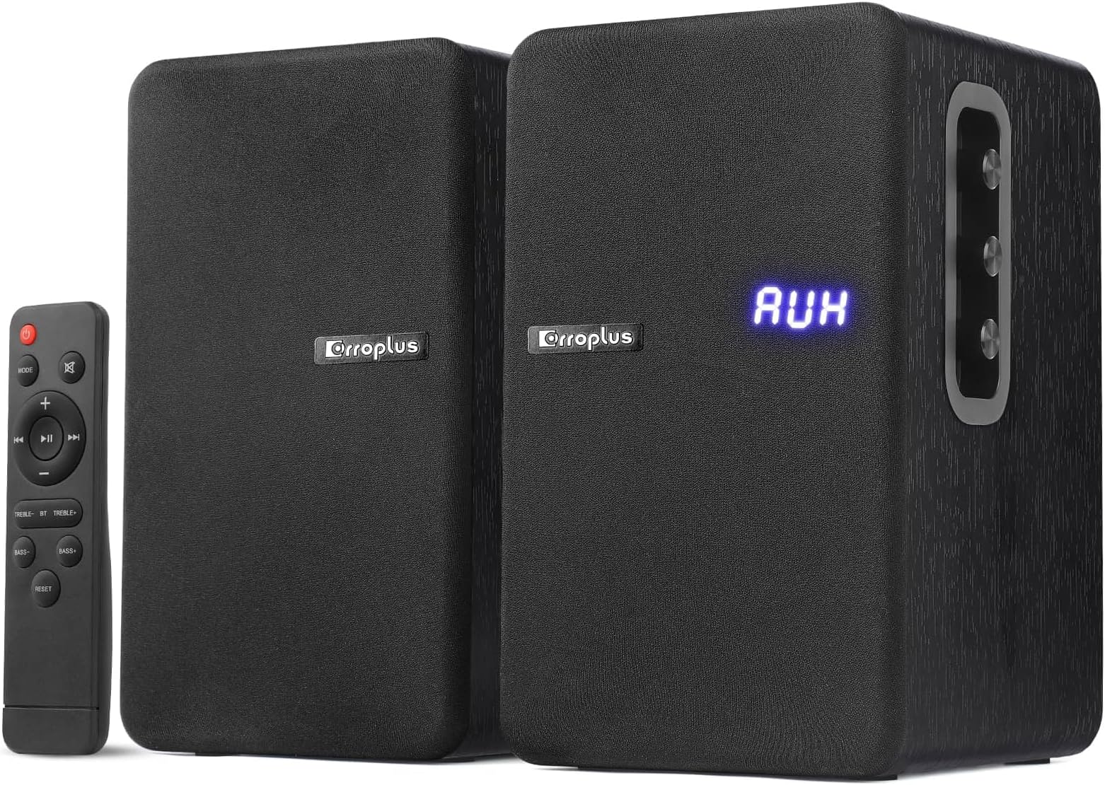 Amazon.com: Orroplus 70W Powered Bookshelf Speakers, Desktop Home ...