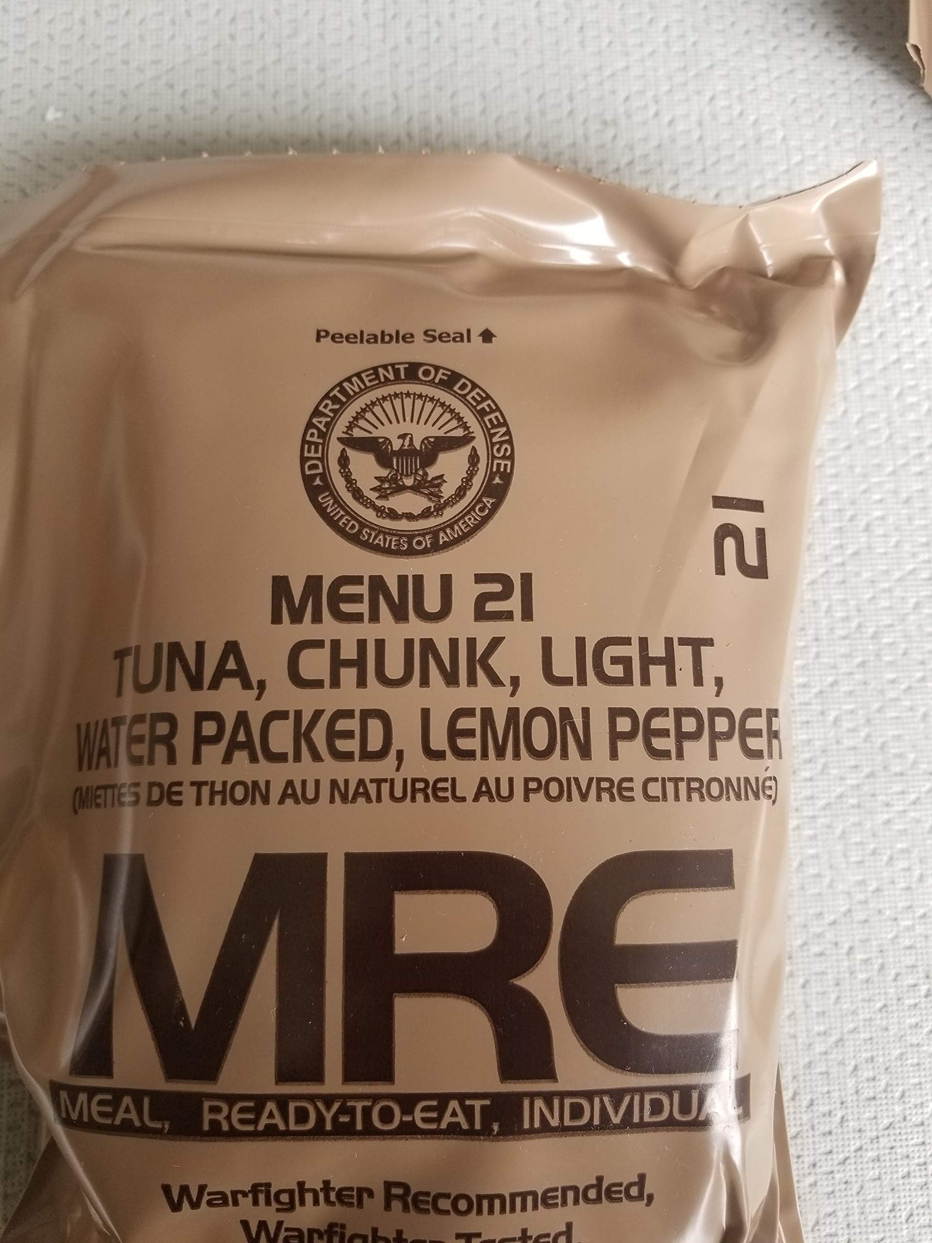 Amazon.com: Sure-Pak MRE Pack of 5 SOPAKCO Reduced Sodium Emergency ...