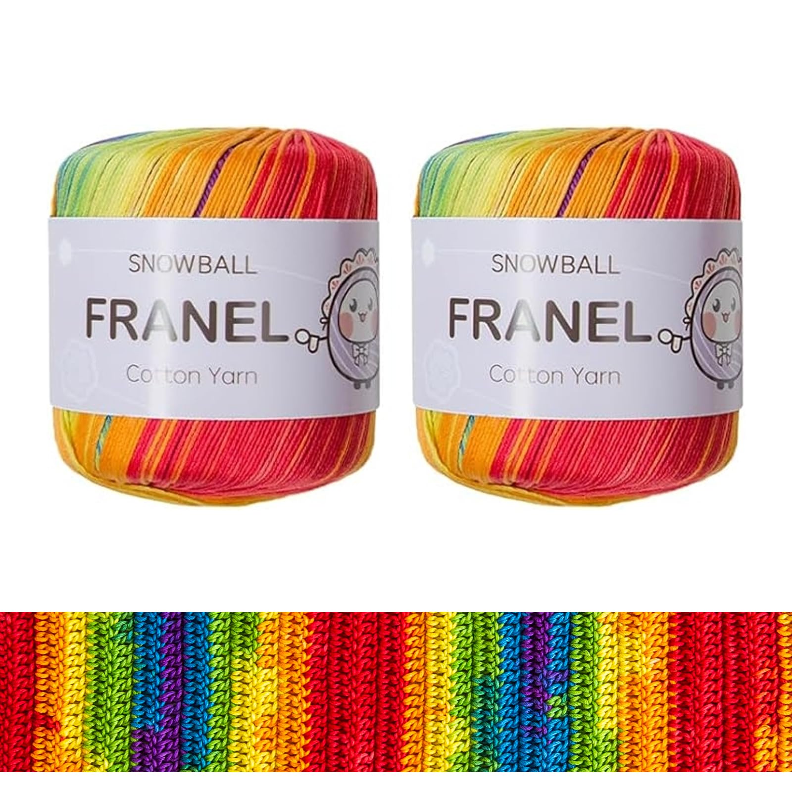 Amazon.com: Franel Mercerized Cotton Yarn - Premium Quality Thread for ...