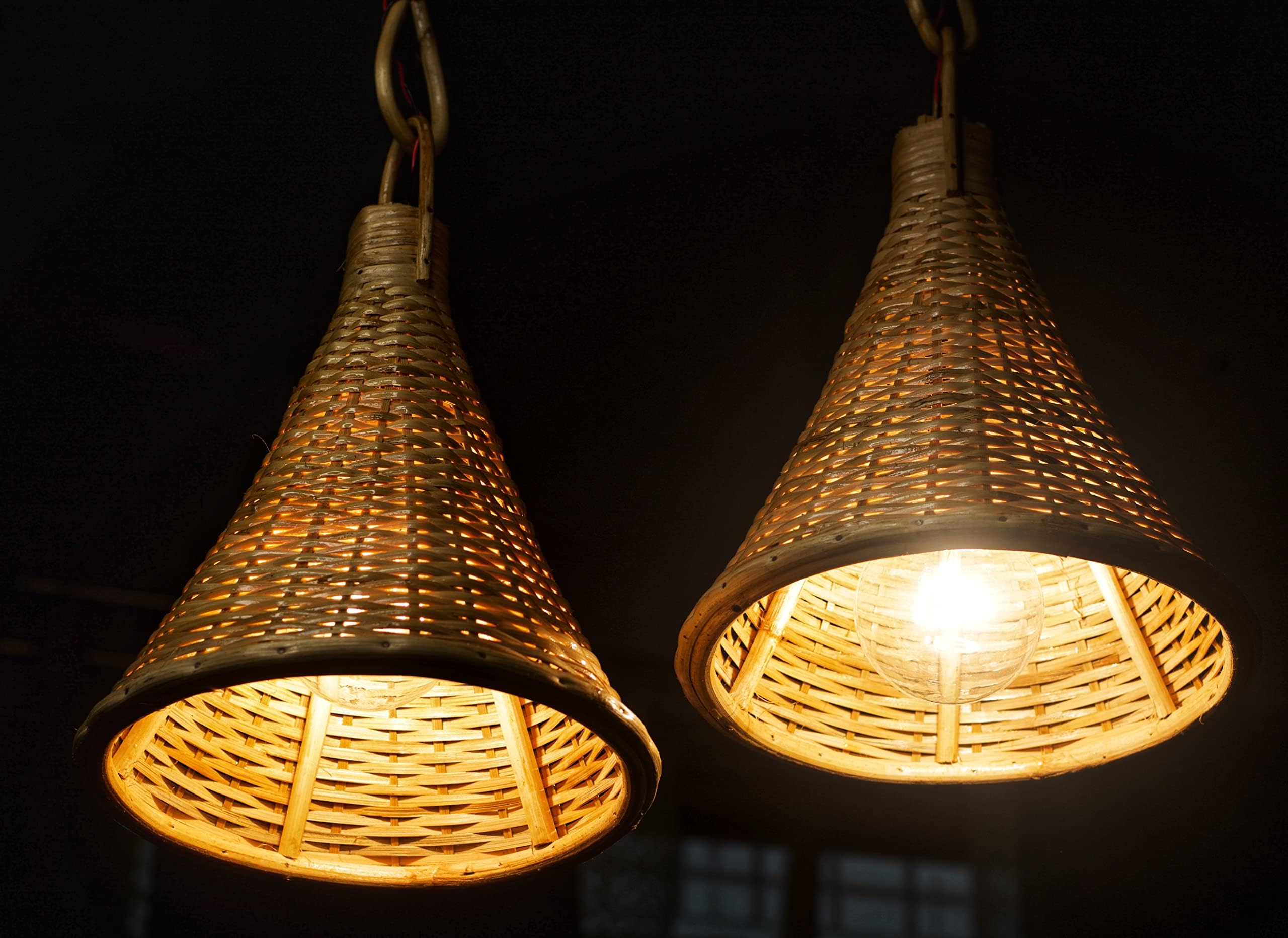 Buy CRAFTY NATION "Bellus Eiffel' Handcrafted and Woven Bamboo Cane ...