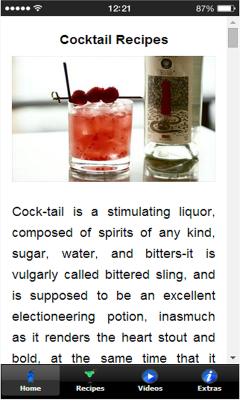 Cocktail Drinks Recipes Video Tutorials - Limited Edition - App on ...