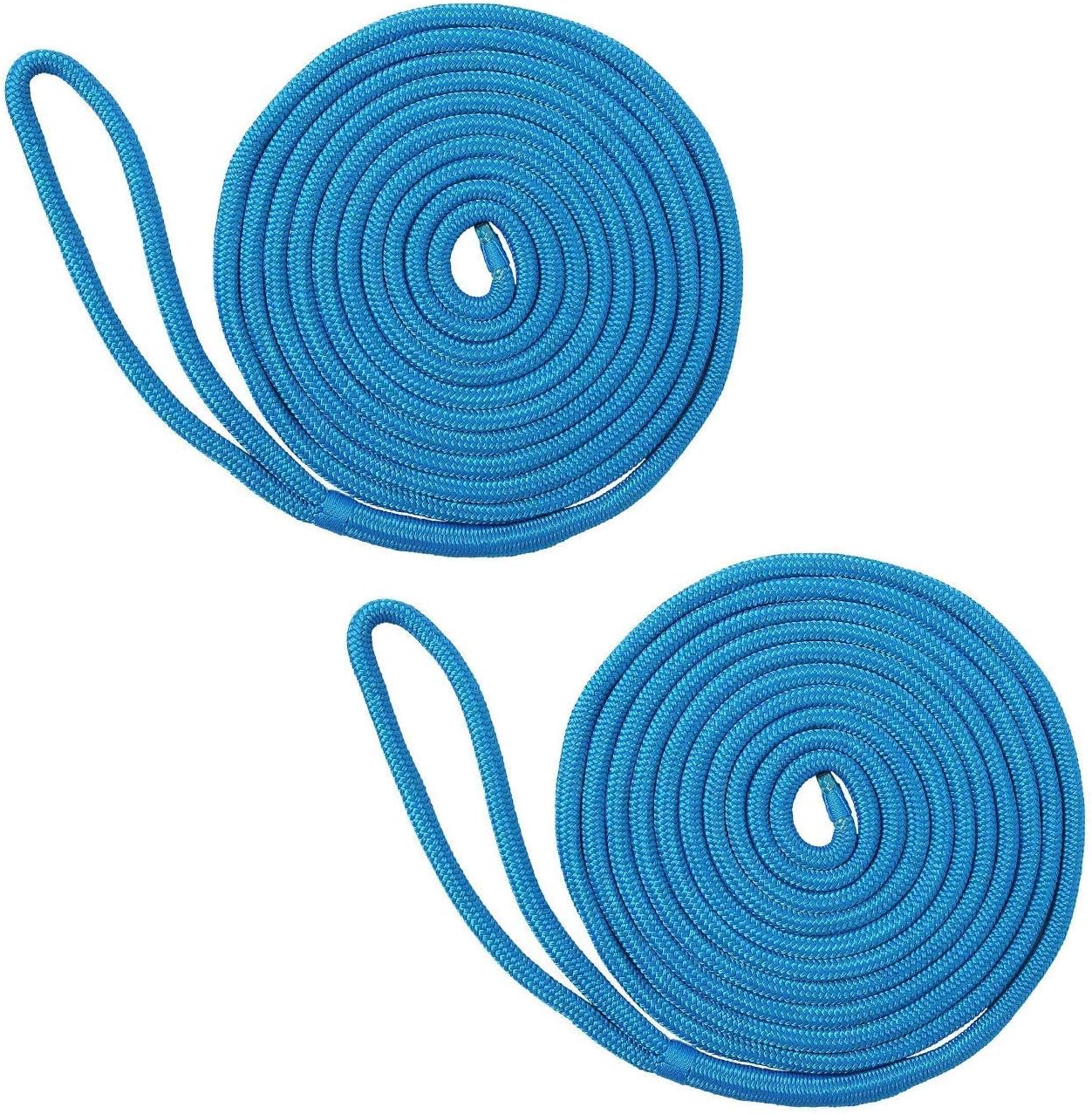 Amazon.com: Amarine Made Double Braided Nylon Dock Lines 4840 lbs ...