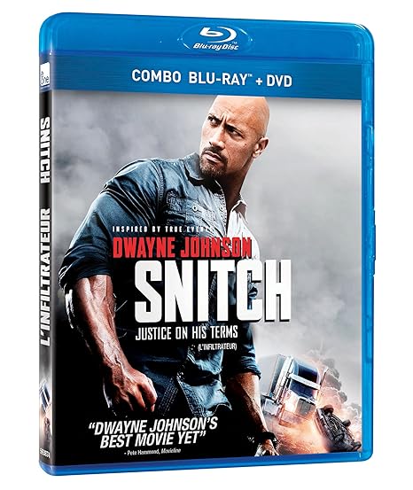 Amazon.com: Snitch (Blu-ray + DVD) : Dwayne Johnson, Barry Pepper, Jon ...
