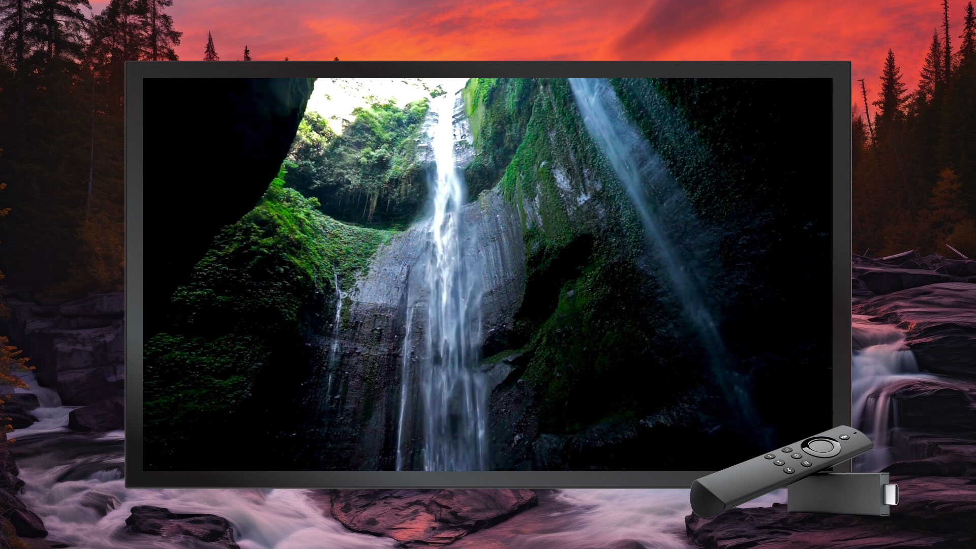 Serene Waterfall Harmony - Nature Sounds for Relaxation on Fire TV and ...