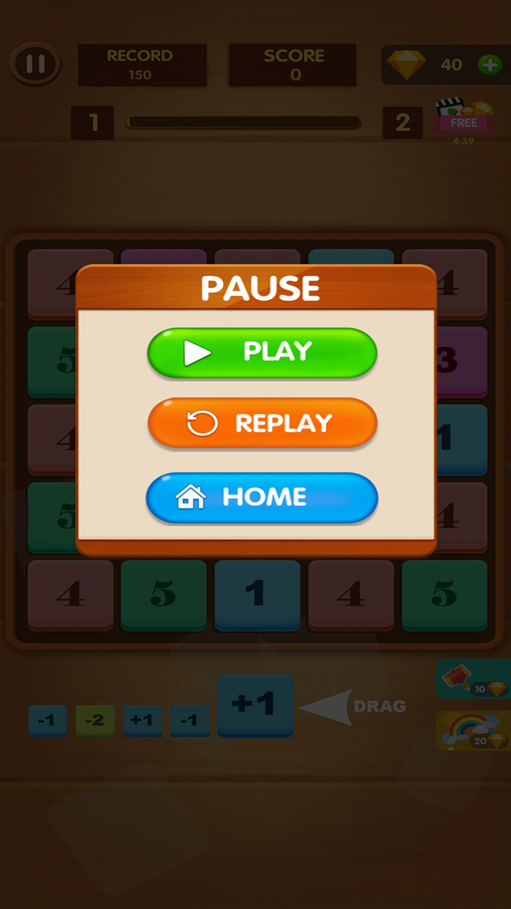 Brain Out - Merge Wood Number Block - App on Amazon Appstore