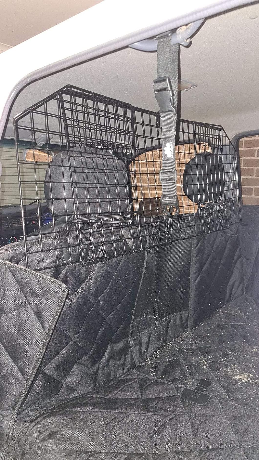 Petboda Dog Car Barrier for SUV Trunk Cargo Area, Foldable & Adjustable ...