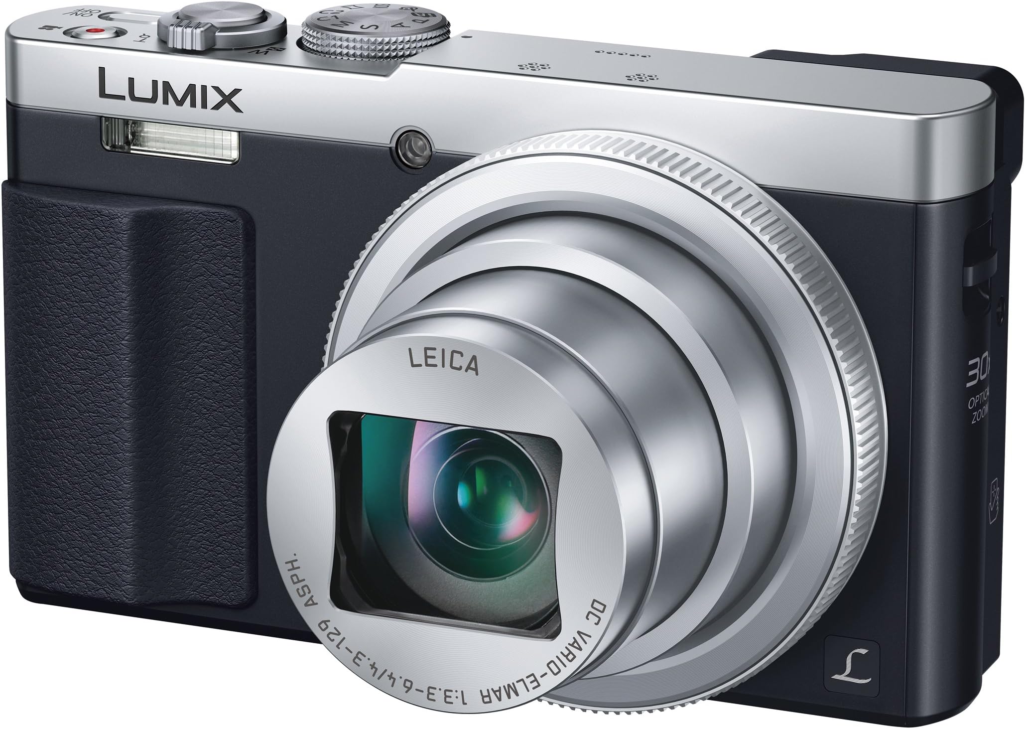 Amazon.com : Panasonic DMC-TZ70 (Silver) LUMIX 30x Travel Zoom Digital ...