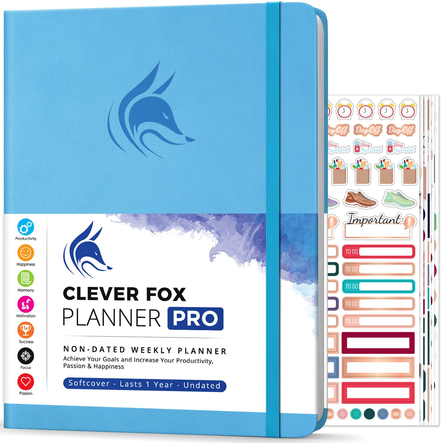 Clever Fox Planner PRO – Weekly & Monthly Life Planner to Increase ...