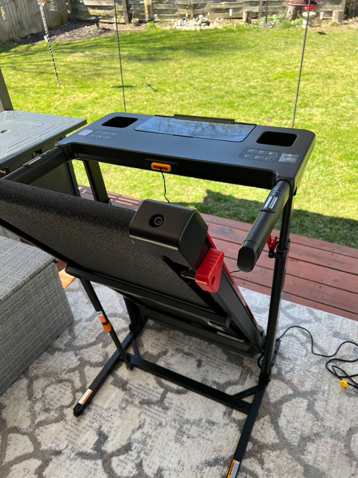 $12/mo - Finance Treadmill with Desk Workstation & Adjustable Height ...