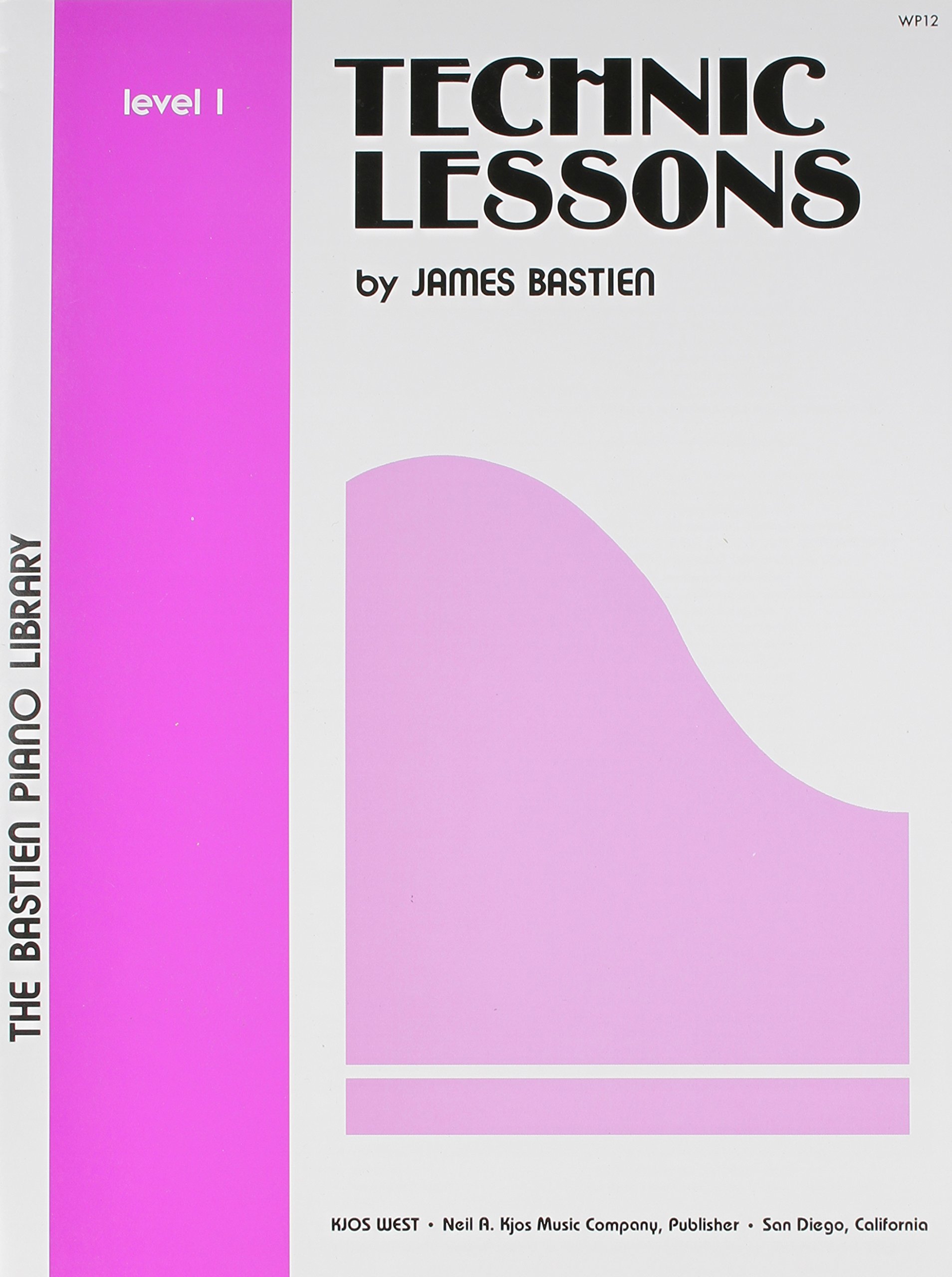 WP12 - Bastien Piano Library Technic Level 1: James Bastien ...