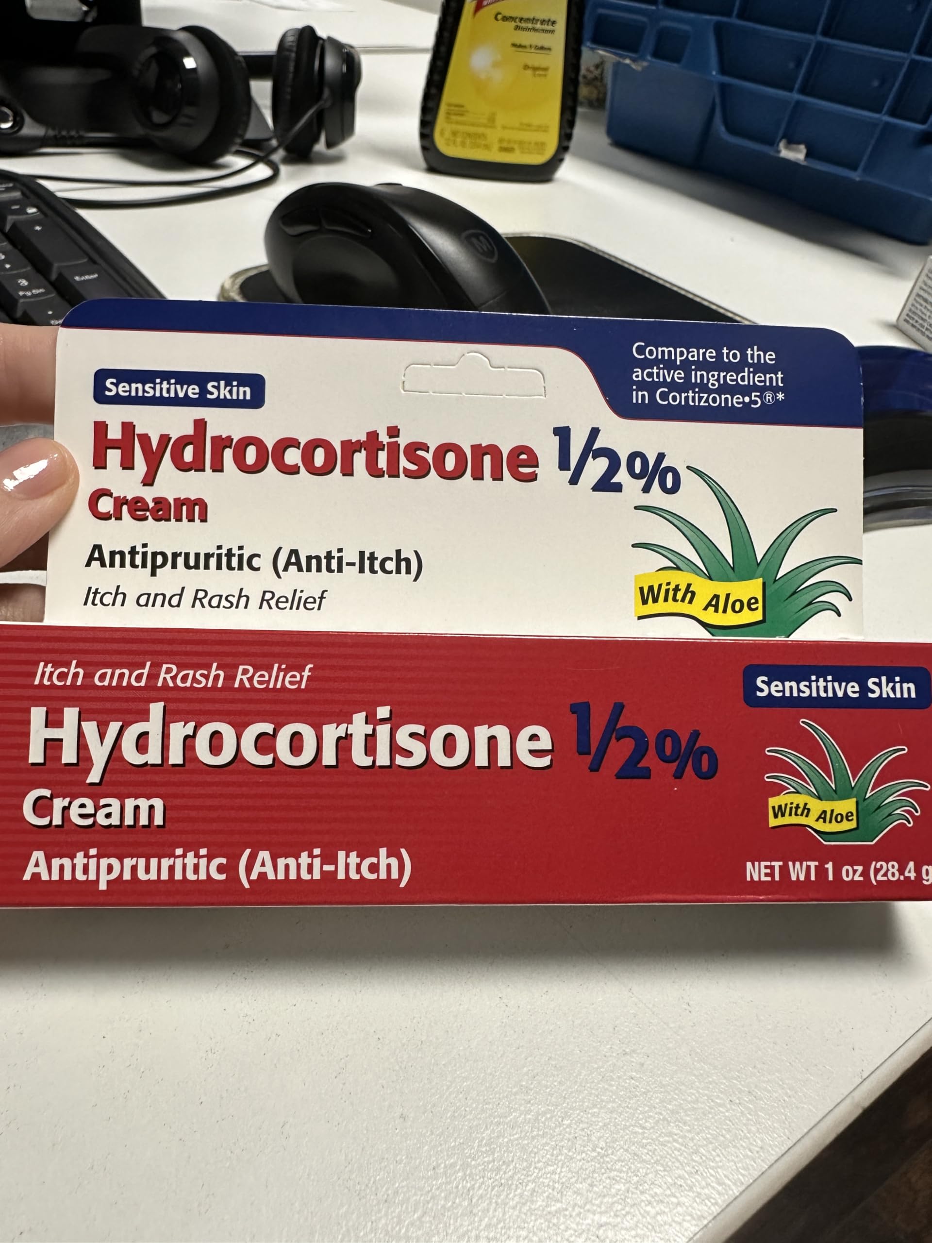 Amazon.com: Taro Hydrocortisone Cream with Aloe for Sensitive Skin, 1 ...