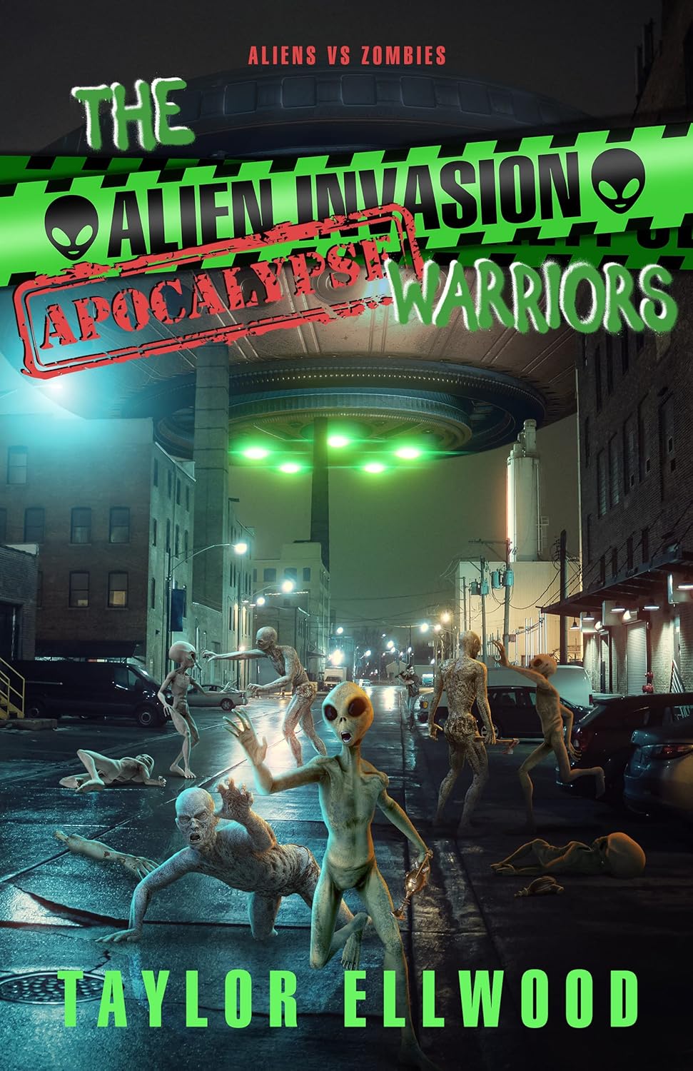 Amazon.com: The Alien Invasion Apocalypse Warriors: Aliens Versus ...