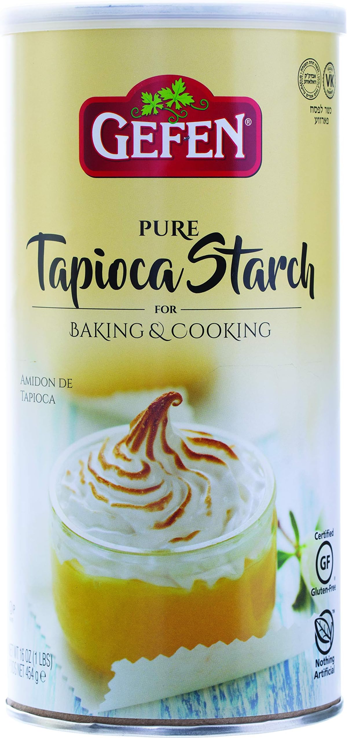Amazon.com: Unpretentious Tapioca Starch, 2 Cups, Vegan & Gluten-Free ...