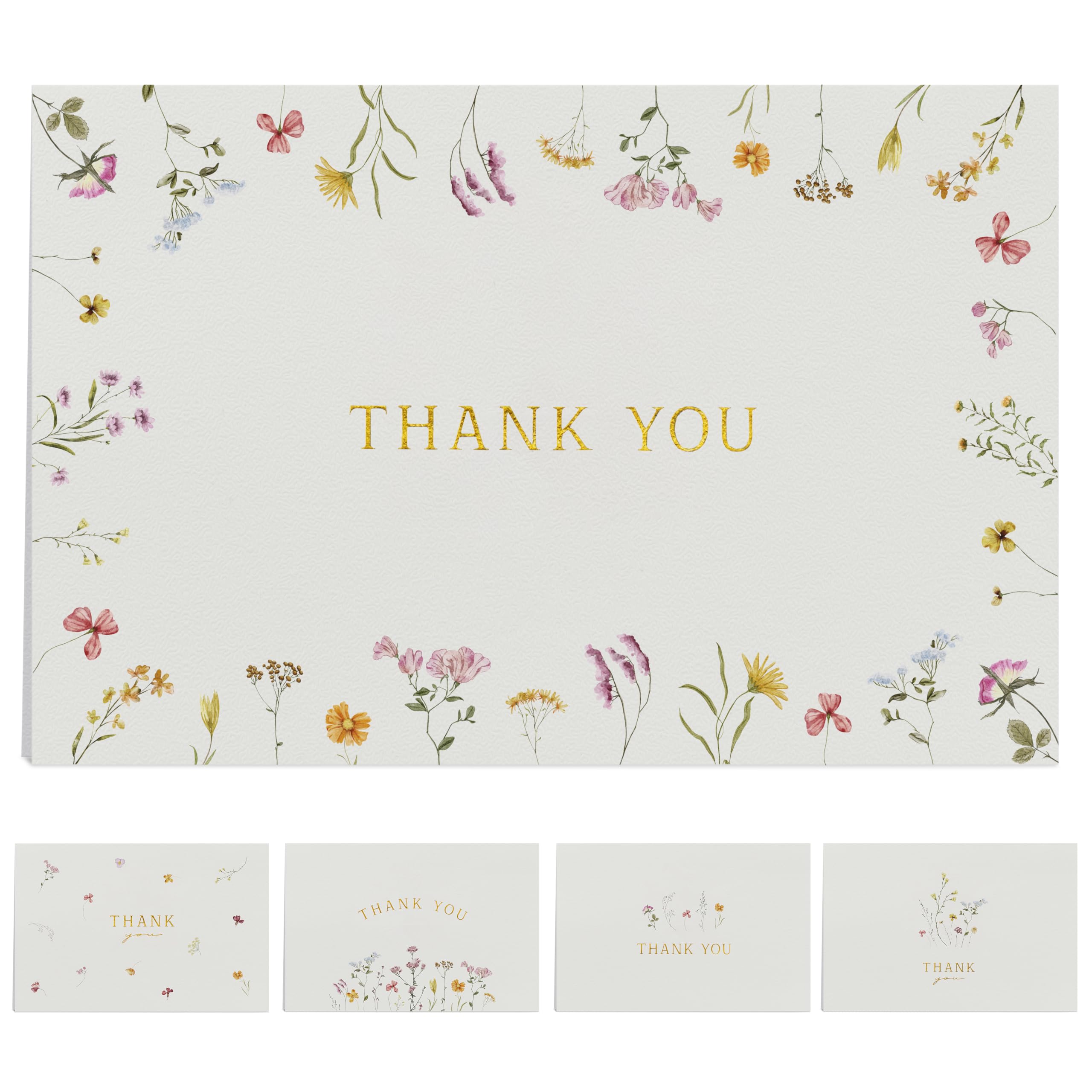 Snapklik.com : Beautiful Thank You Cards Set Of 20