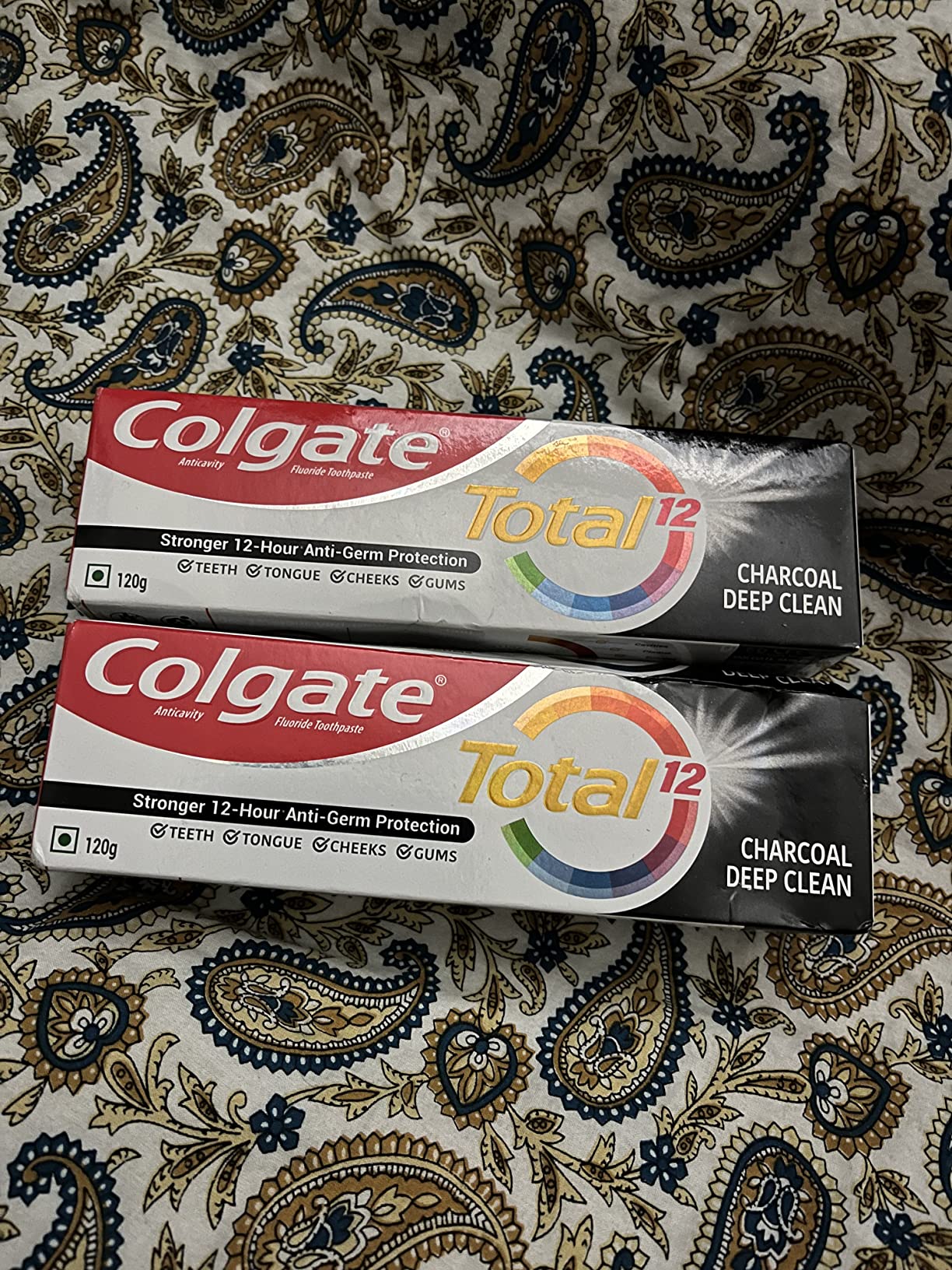 Buy Colgate Total 120 g Charcoal Deep Clean Toothpaste, Antibacterial ...
