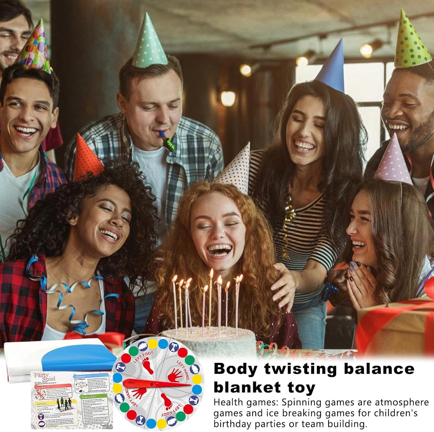 Twisting Fun Party Game, Activity Mat for Baby, Activity Mat for Baby 6 ...