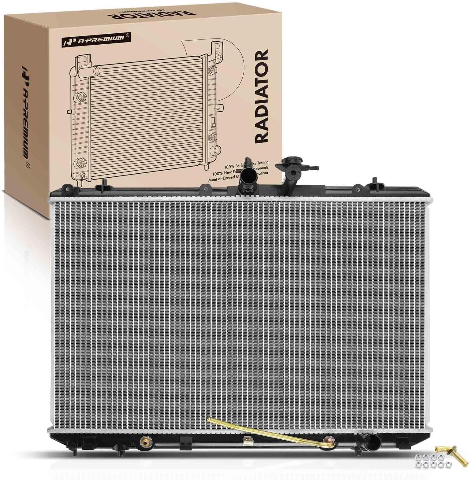 Amazon.com: A-Premium Engine Coolant Radiator Assembly - with ...