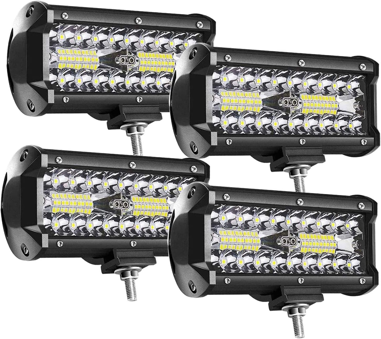 Amazon.com: TURBO SII - LED Light Bar 32 Inch 441W Triple Row Flood ...