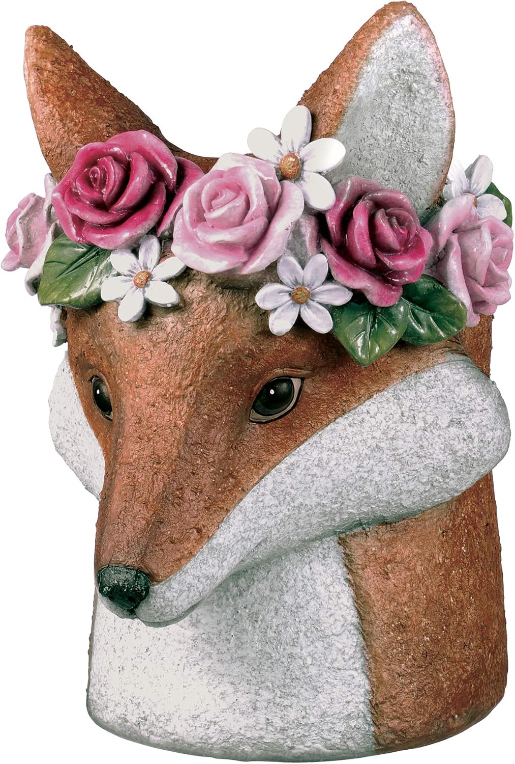 Amazon.com : Grasslands Road 466069 Fox Planter, Brown, White, Pink ...