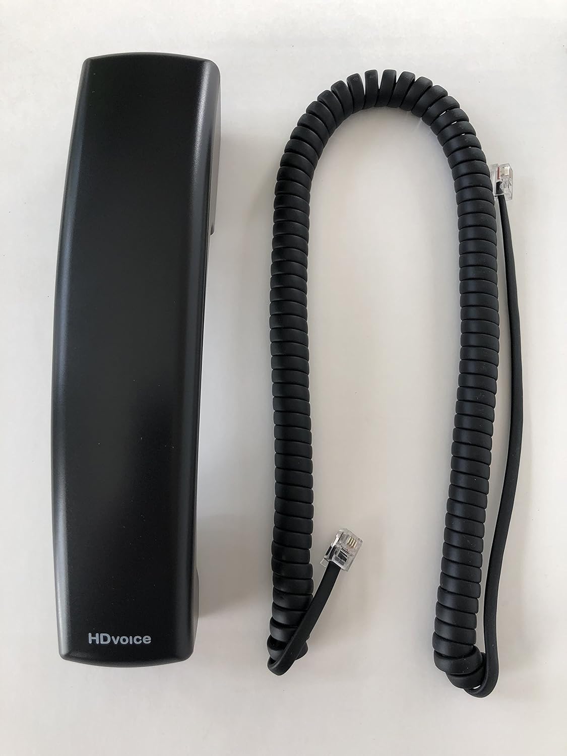 Amazon.com : The VoIP Lounge Replacement HD Voice Handset with Curly ...