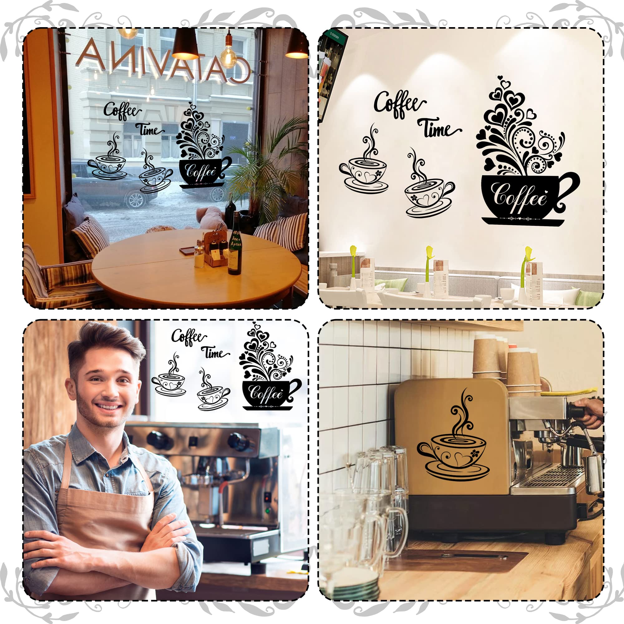 Coffee Shop Room Decals Café Wall Stickers