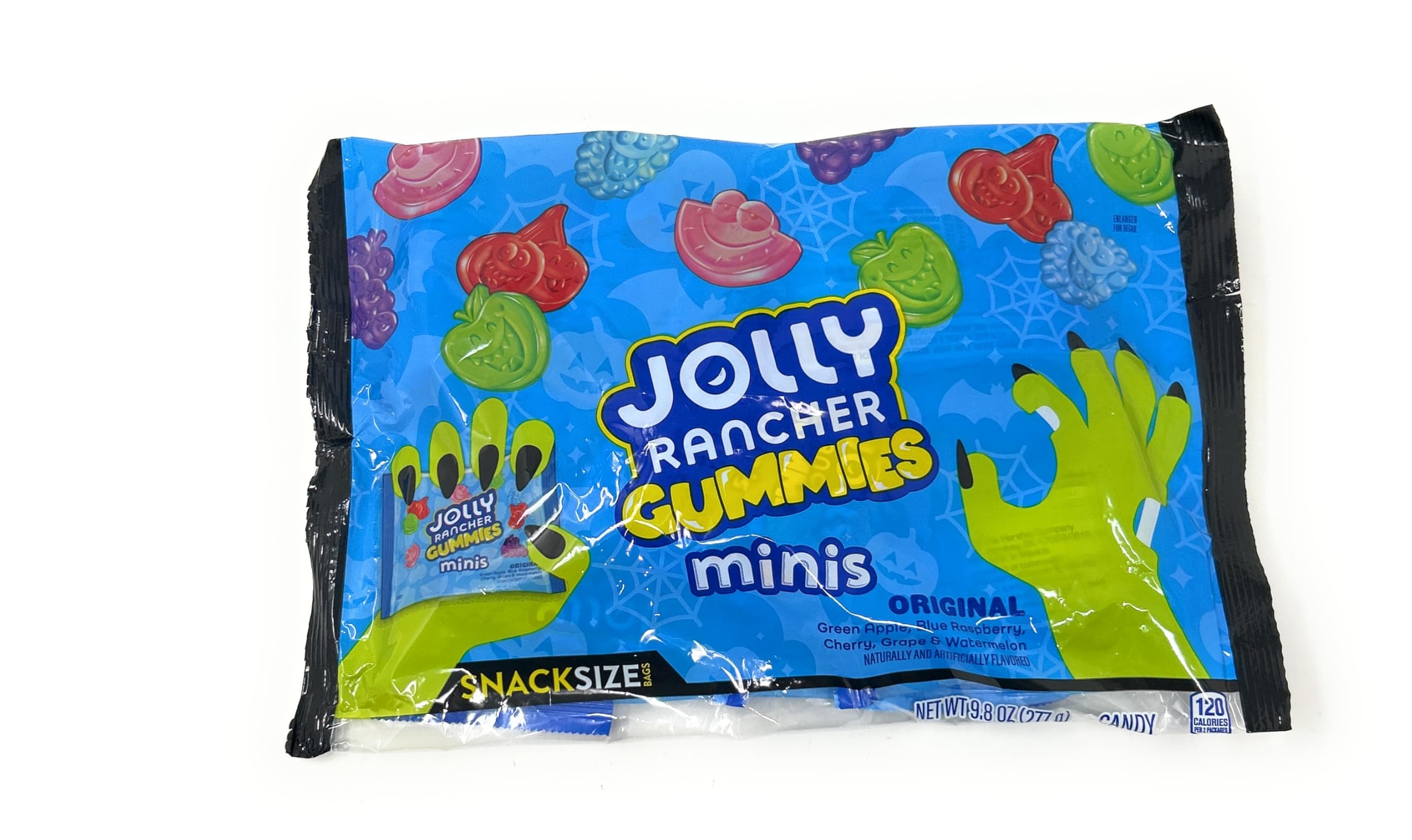 Amazon.com : Jolly Rancher Gummies Minis Assorted Fruit Flavored Snack ...