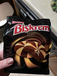 Amazon.com: Ulker Biskrem Duo Cookies with Cocoa Cream Fiiling 185g ...
