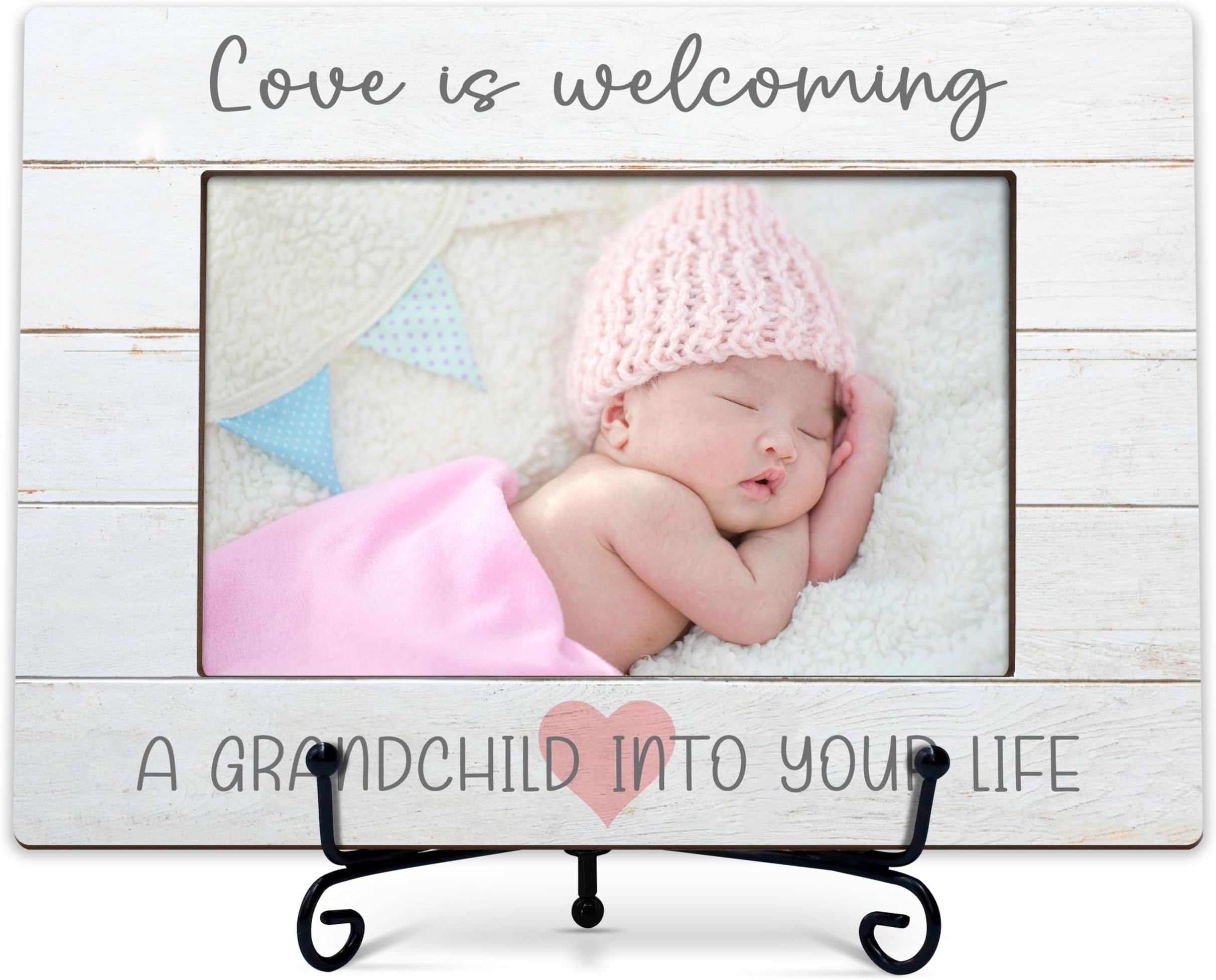Amazon.com - Tabletop Wood Photo Frame, When a Baby is Born so are ...
