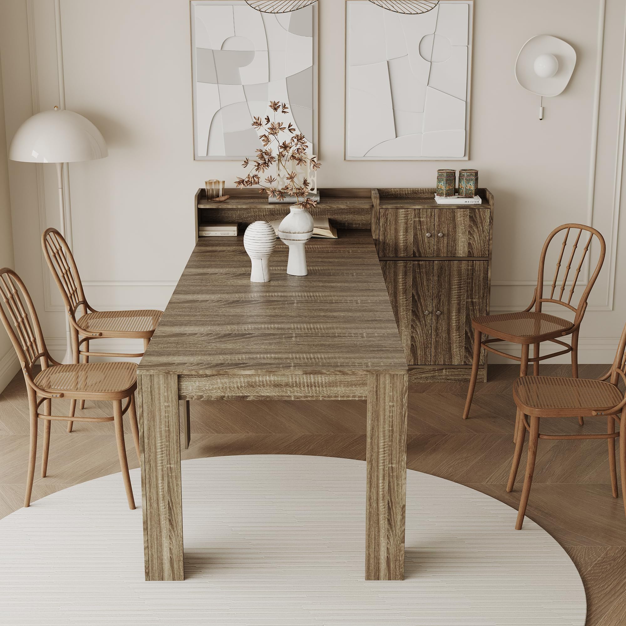 Round Expandable Dining Room Table Tables De Repas Avec Allonges