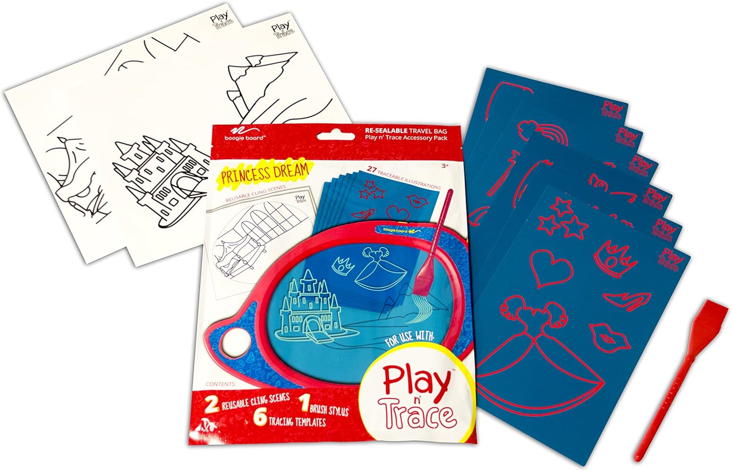 Amazon.com: Play n’ Trace Adventures Template Accessory Packs with ...