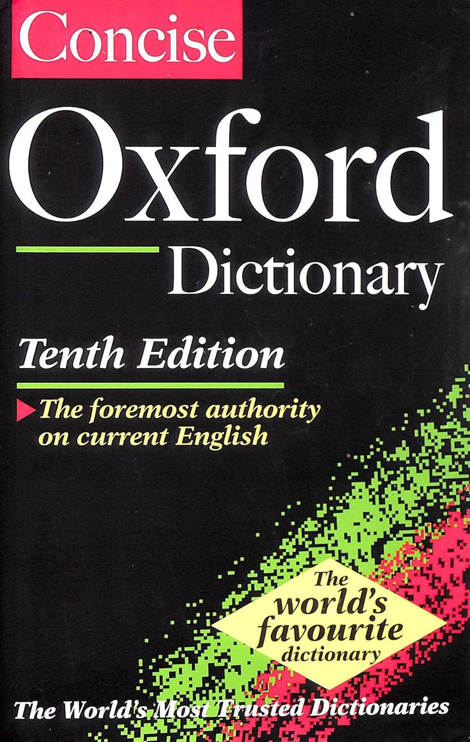 Concise Oxford Dictionary 10Th Edition: Varios Autores: 9780198602590 ...