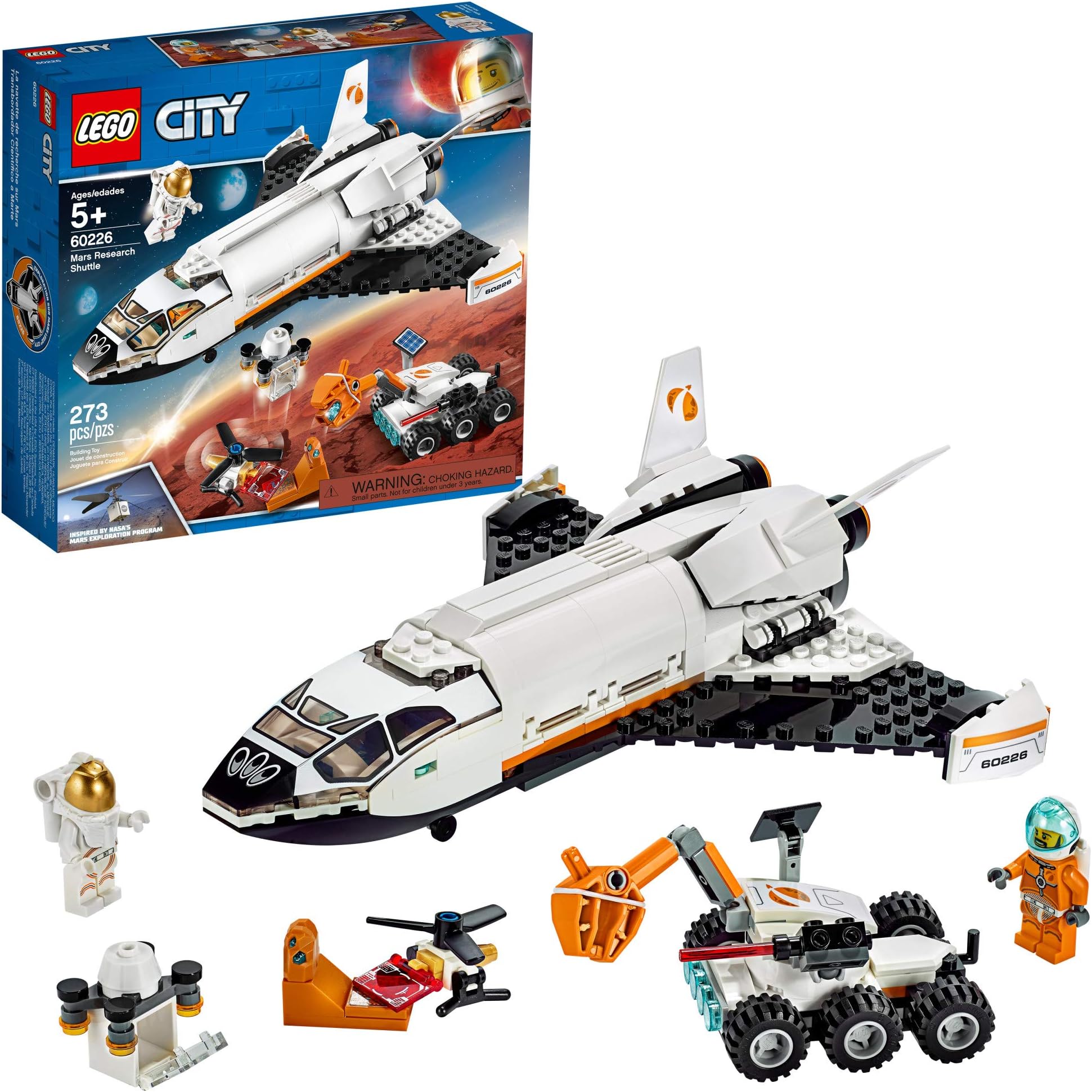 Amazon.com: LEGO Creator Expert NASA Space Shuttle Discovery (10283 ...