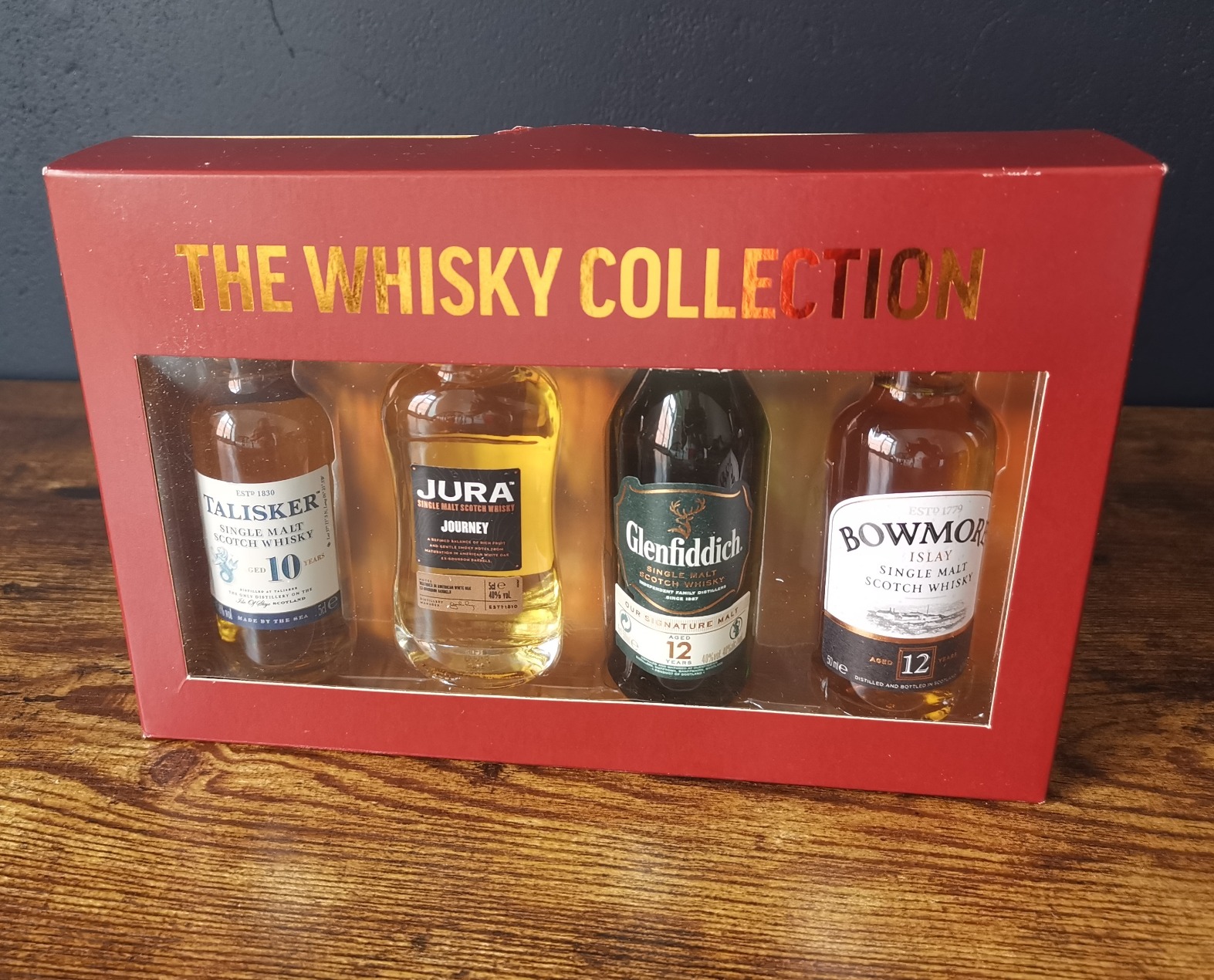 Whisky Gift Set - Whisky Single Malt Sets, Whisky Gifts for Men 4 x ...