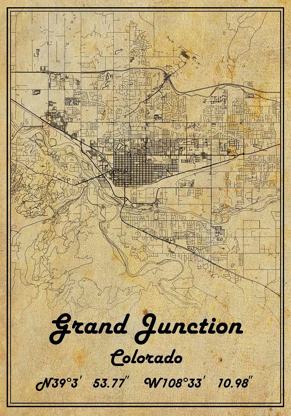 Mapa De Colorado Grand Junction Colorado Scenic Byways Map | Drive